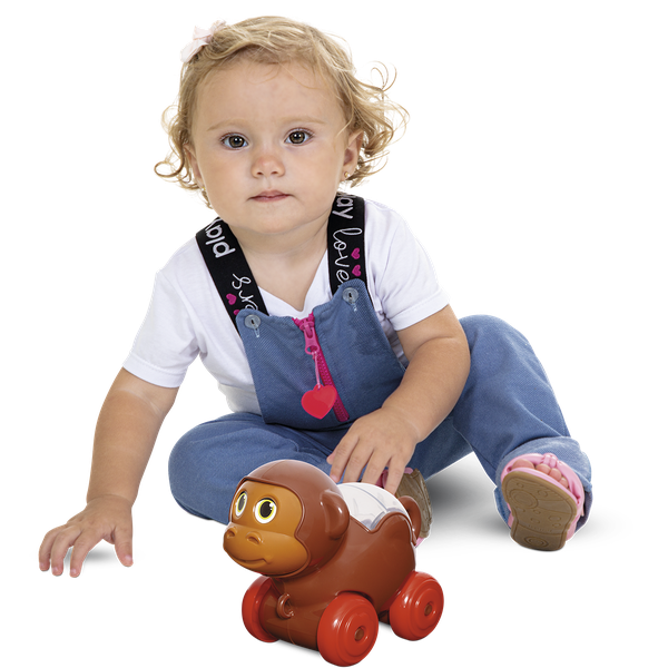 Brinquedo para Bebês Baby Fofo Macaco - Mercotoys